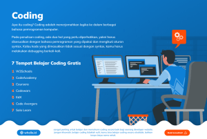 7 Tempat Belajar Coding Gratis | Whello Indonesia