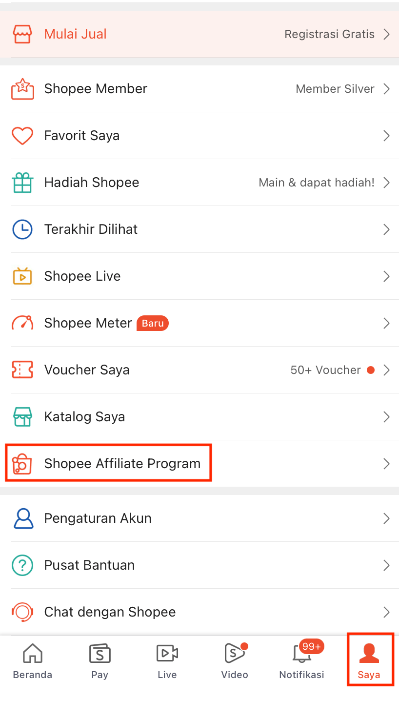 Cara Daftar Shopee Affiliate, Syarat dan Ketentuannya