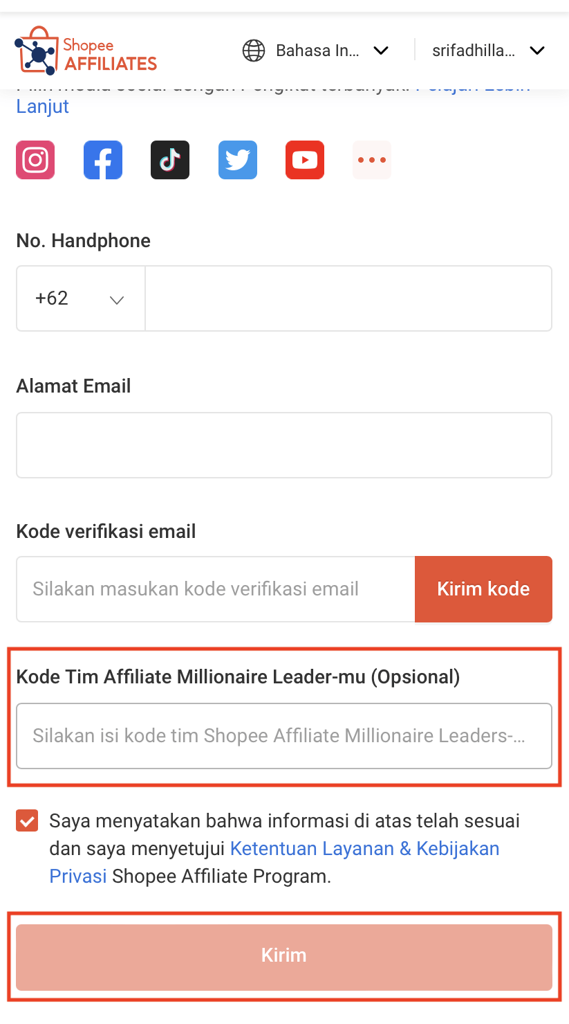 Cara Daftar Shopee Affiliate, Syarat dan Ketentuannya